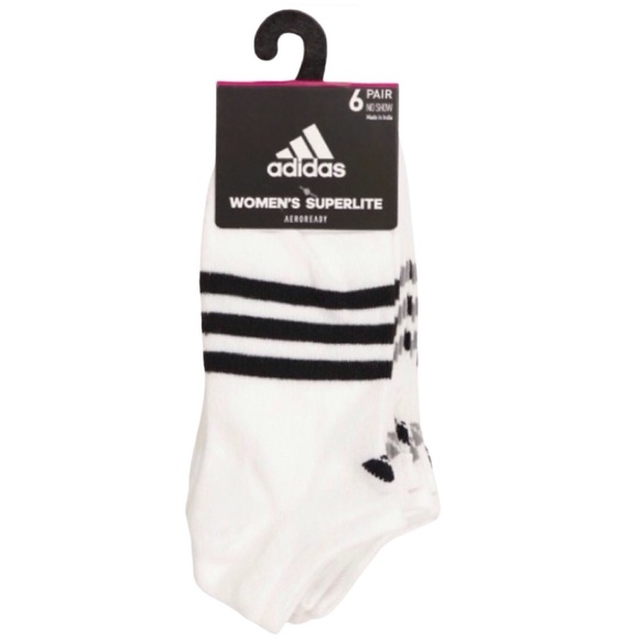 adidas | Accessories | Adidas 6pk No Show Superlite Athletic Socks | Poshmark